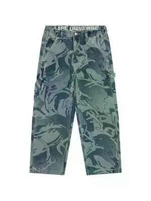 AAPE BY *A BATHING APE Graphic Jeans