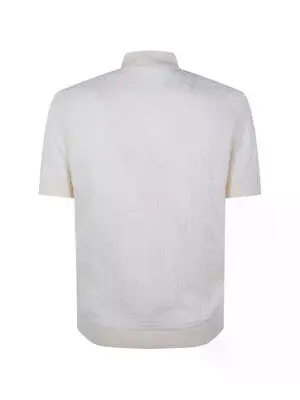 FILIPPO DE LAURENTIIS Textured Polo Shirt