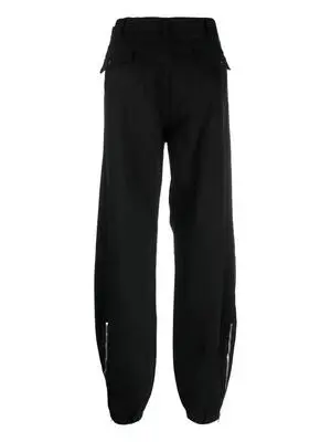 WINNIE N.Y.C Knee-pads Cotton Trousers