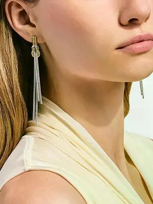 John Hardy Love Knot Drop Earrings