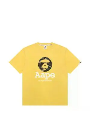 AAPE BY *A BATHING APE Graphic-print T-shirt - Yellow