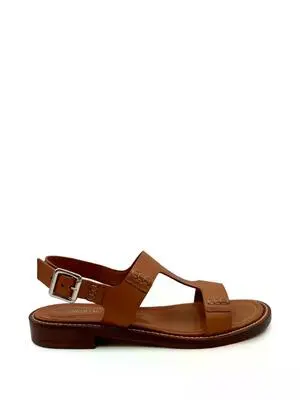 GUGLIELMO ROTTA Leather T-bar Sandals