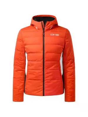 DKB Hooded Quilted Jacket - Orange