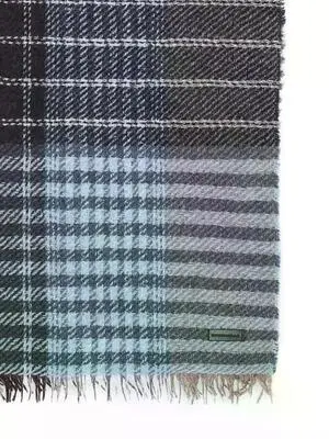 Emporio Armani Checked-pattern Scarf