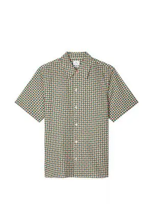 Paul Smith Geo Tile Print Shirt
