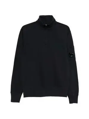 C.P. COMPANY Half-zip Sweatshirt - Black