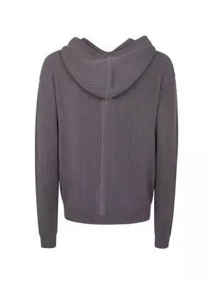 Rick Owens Hooded Zip Jacket - Grey
