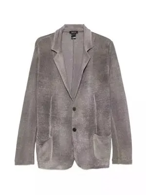 Avant Toi Button-up Cardigan With Notched Lapels