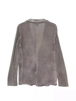 Avant Toi Button-up Cardigan With Notched Lapels