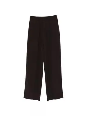 Agnona Pleated Wide Leg Trousers