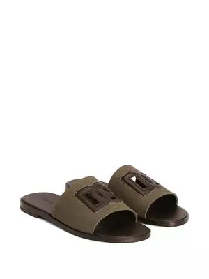 Dolce & Gabbana Dg Light Canvas Sandals