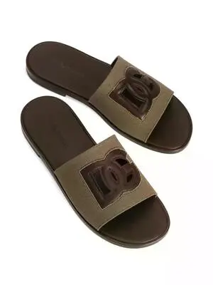 Dolce & Gabbana Dg Light Canvas Sandals