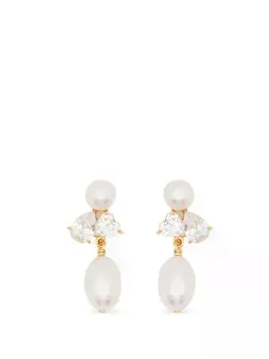 Completedworks Infinity's Reversal Drop Earrings - Gold