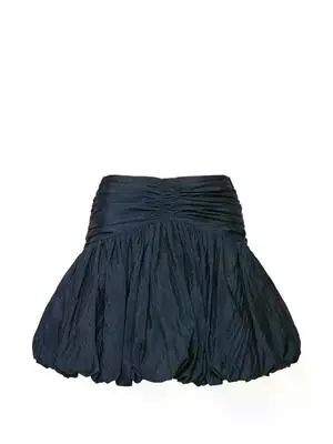 Cinq À Sept Kaldi Ruched Bubble Skirt - Blue