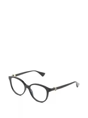 Cartier Oval-frame Glasses - Black