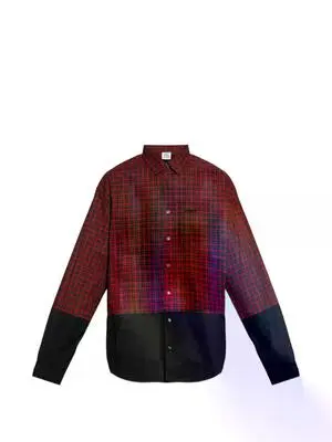 Vetements Splitted Cotton Shirt