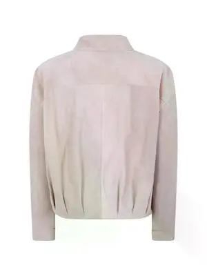 DRHOPE Suede Zip Jacket