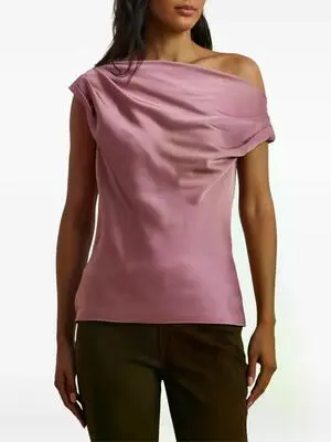 Ralph Lauren Draped Blouse - Pink