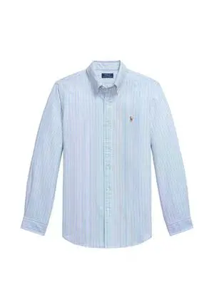Polo Ralph Lauren Striped Button-down Shirt - Blue