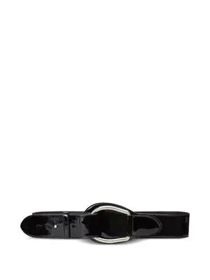 Ralph Lauren Oval-buckle Belt - Black
