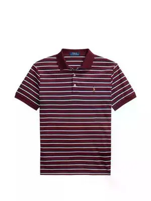Polo Ralph Lauren Striped Polo Shirt - Red