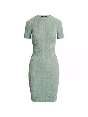 Ralph Lauren Cable-knit Midi Dress