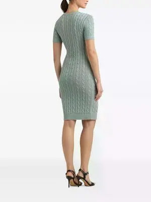 Ralph Lauren Cable-knit Midi Dress