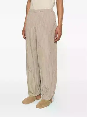 GONGDID DESIGN Elasticated-waistband Trousers