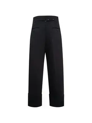 Thom Browne Double Pleat Trousers - Black