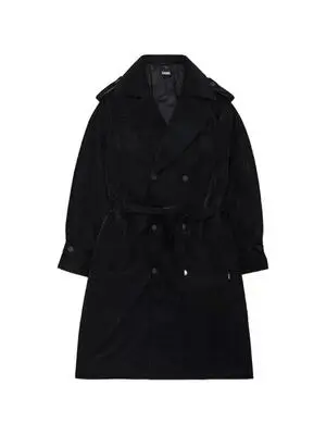 Rains Belted Double-breasted Trench Coat
