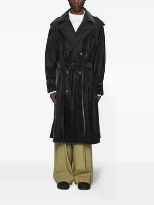 Rains Belted Double-breasted Trench Coat