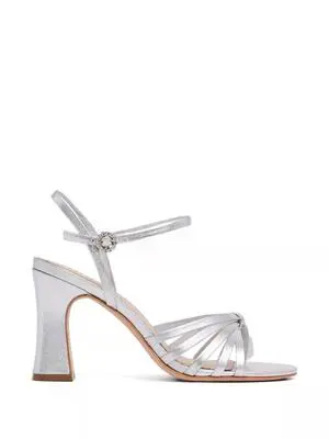 Cinq À Sept Logan Heeled Sandals - Silver