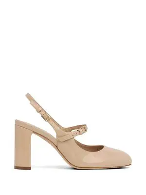 Cinq À Sept Lola Slingback Mules - Neutrals