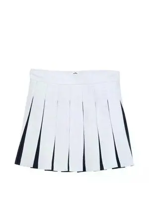 Vivetta Textured Pleated Mini Skirt - Blue