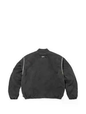 Supreme Quilted-design Bomber Jacket