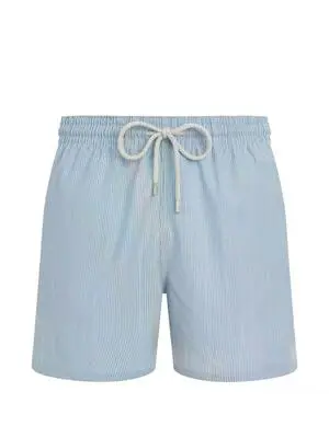 Vilebrequin Striped Swim Shorts - Blue