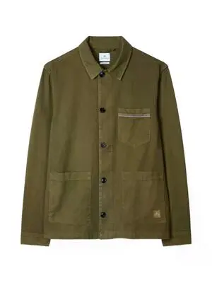 Paul Smith Stitch-stripe Shirt Jacket