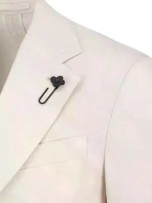 LARDINI Monopetto Blazer - Neutrals