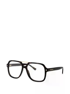 Dsquared2 Double-bridge Eyeglasses