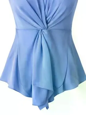 NOUVELLE SILK95FIVE Ceres V-neck Top