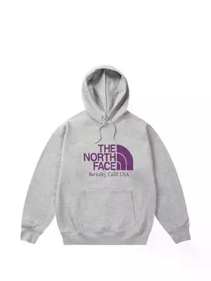 PALACE X The North Face Purple Label Field Graphic Hoodie - Grey