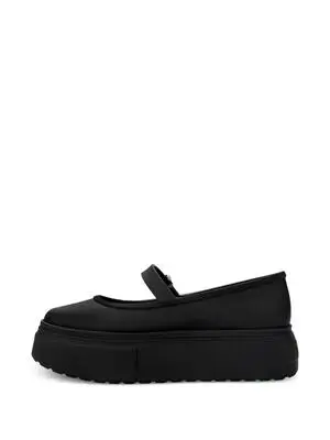 Melissa Platform Ballerina Shoes - Black