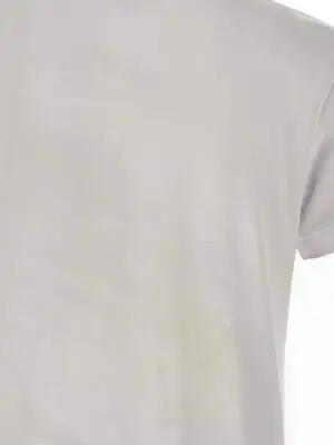 EA7 Zip-up Logo-detail Polo Shirt - White