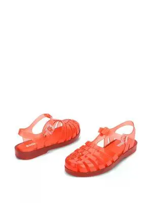 Melissa Possession Woven Buckle Sandals - White