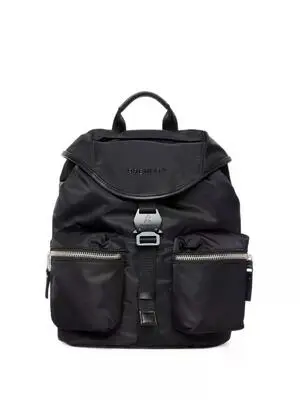 Premiata Buckled Backpack - Black
