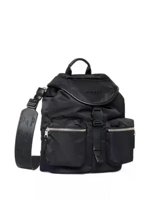 Premiata Buckled Backpack - Black