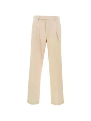 PT TORINO Tailored Pleated Trousers - Neutrals