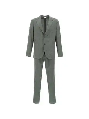 Boglioli Peak Lapel Patch Pocket Suit