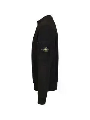 Stone Island Sleeve-pocket Sweatshirt - Black