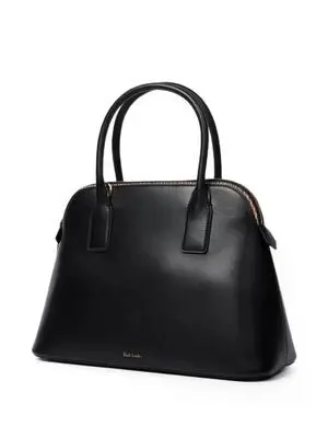 Paul Smith Signature Stripe Leather Tote